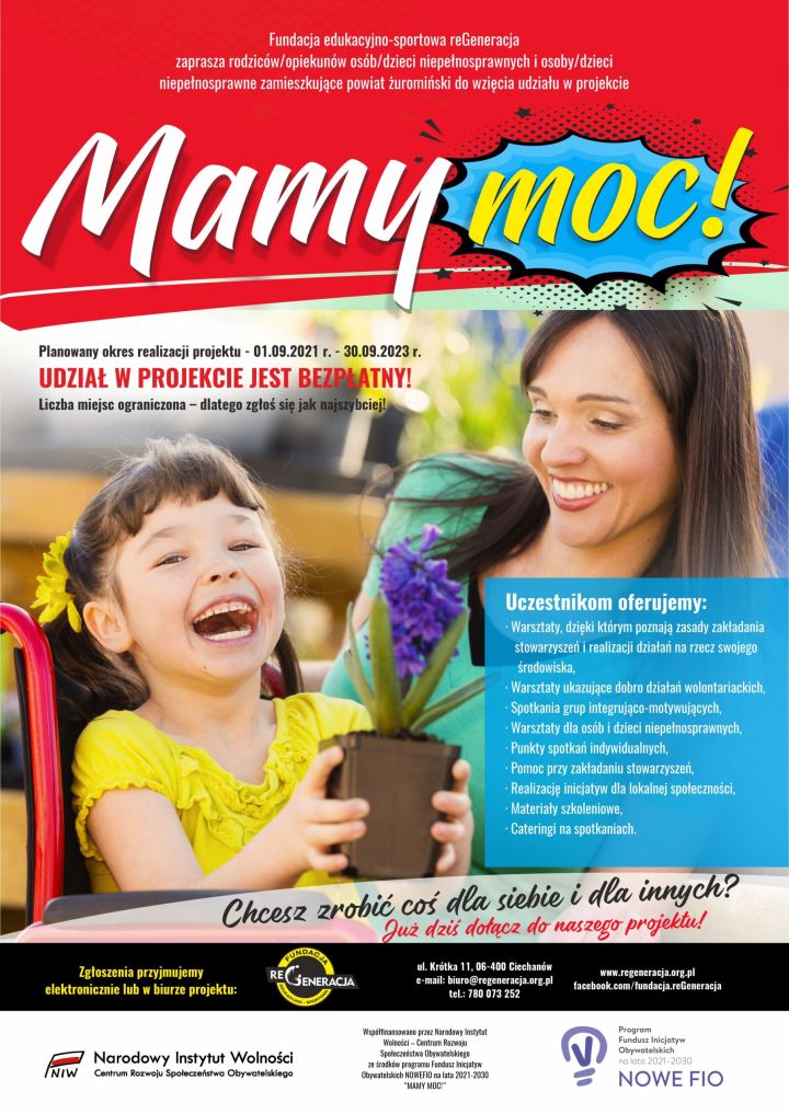 Mamy MOC - Fundacja Regeneracja Ciechanów